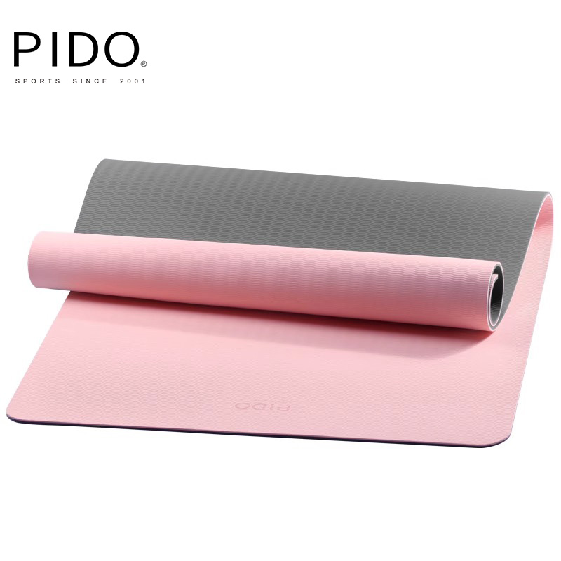PIDO Bulk Widened Double Color TPE Yoga Mats Wholesale Prices